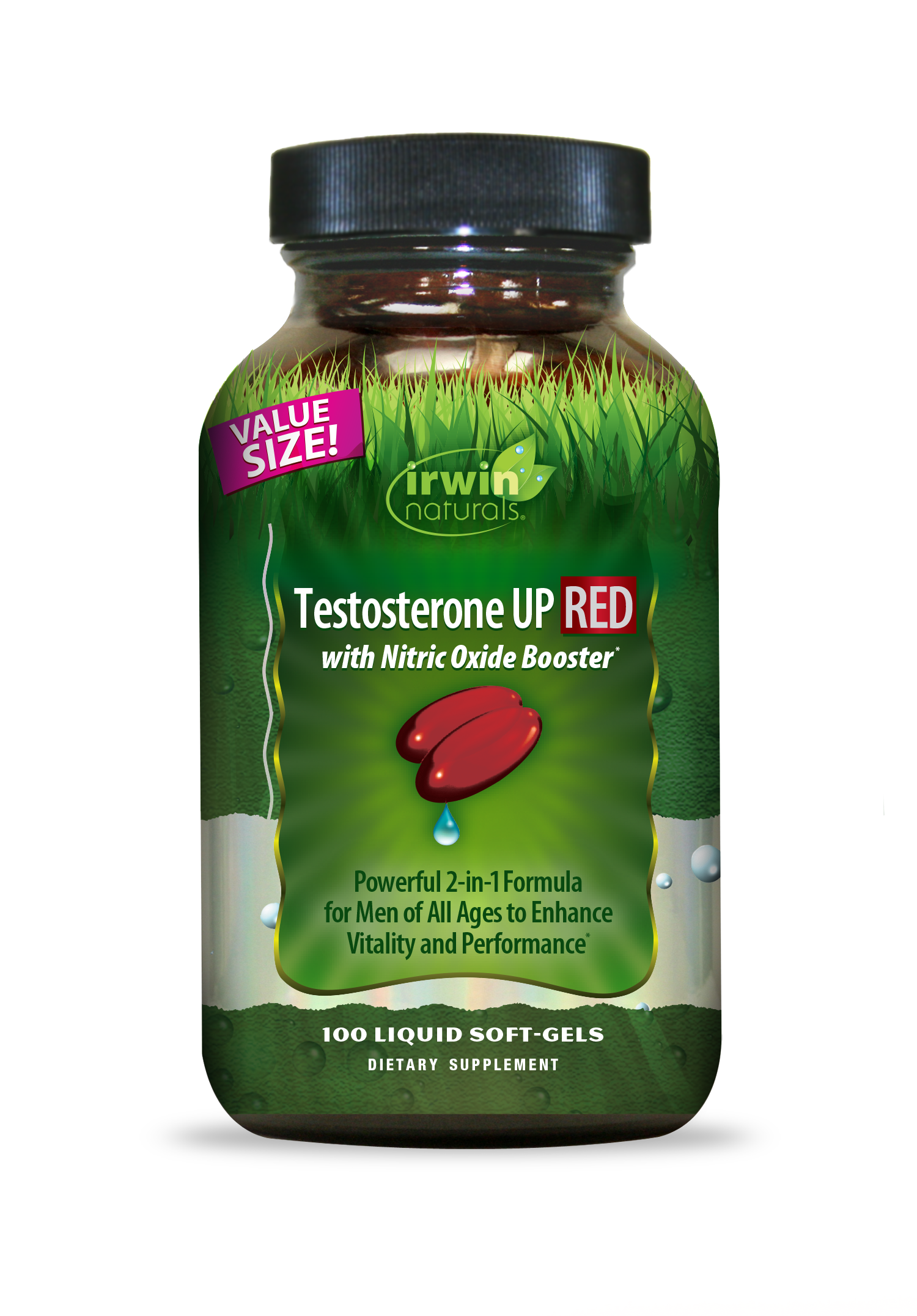 Testosterone UP RED™ - Enhance Male Vitality – Irwin Naturals