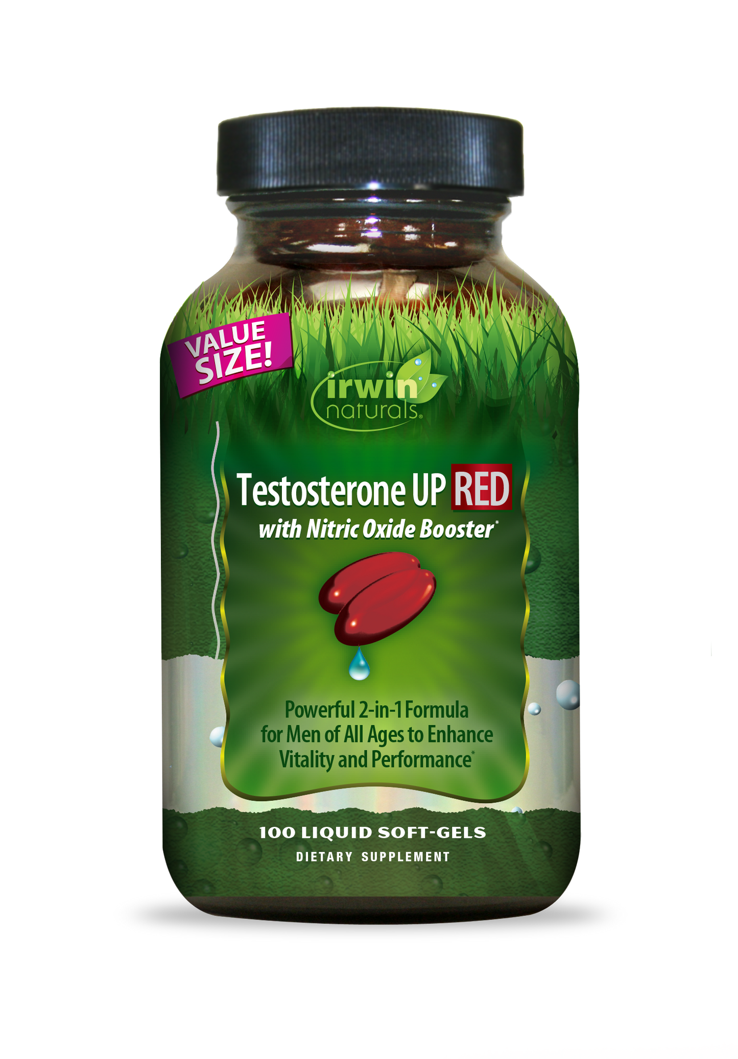 Testosterone UP RED™ - Enhance Male Vitality – Irwin Naturals