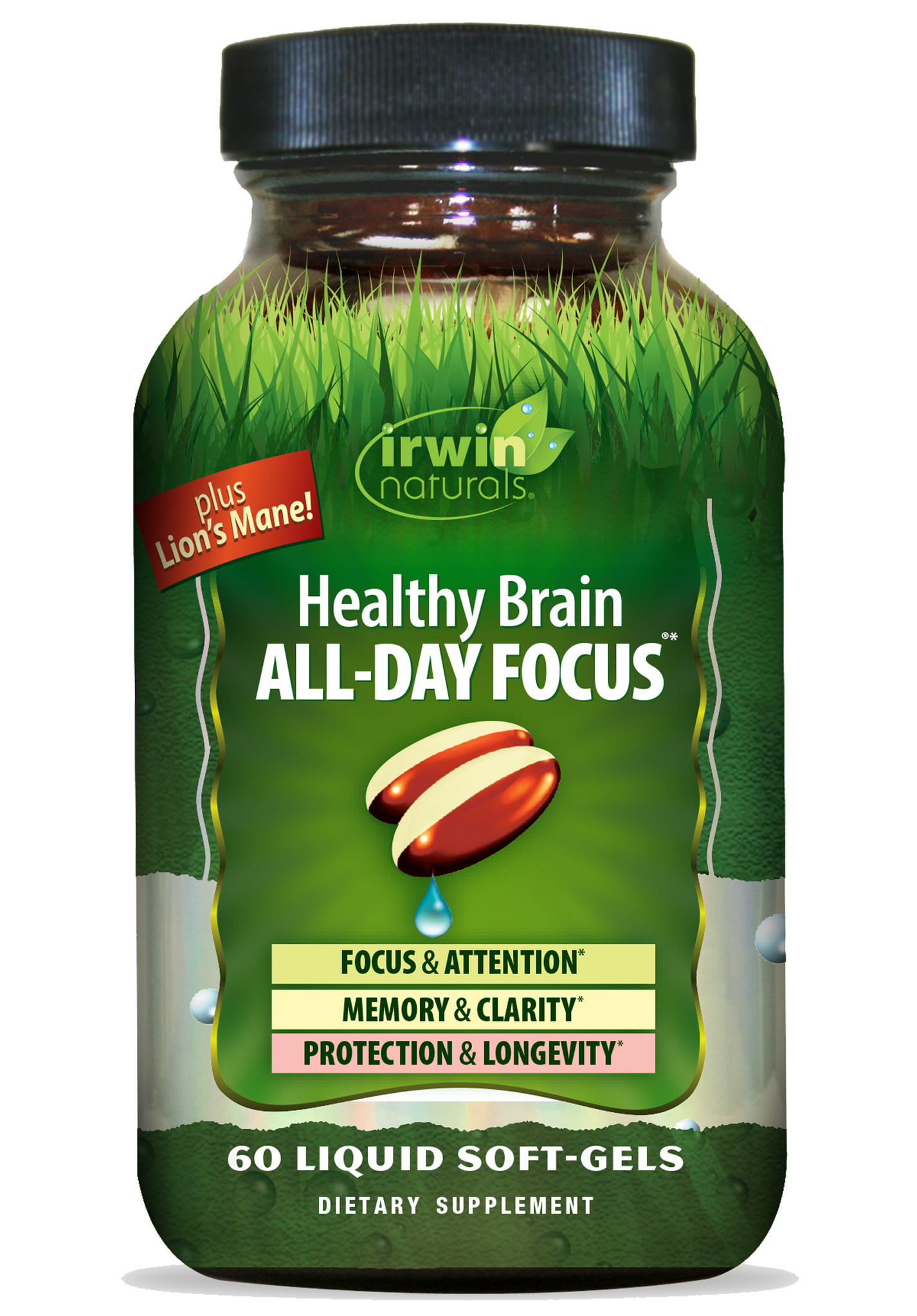 Healthy Brain All-Day Focus – Irwin Naturals