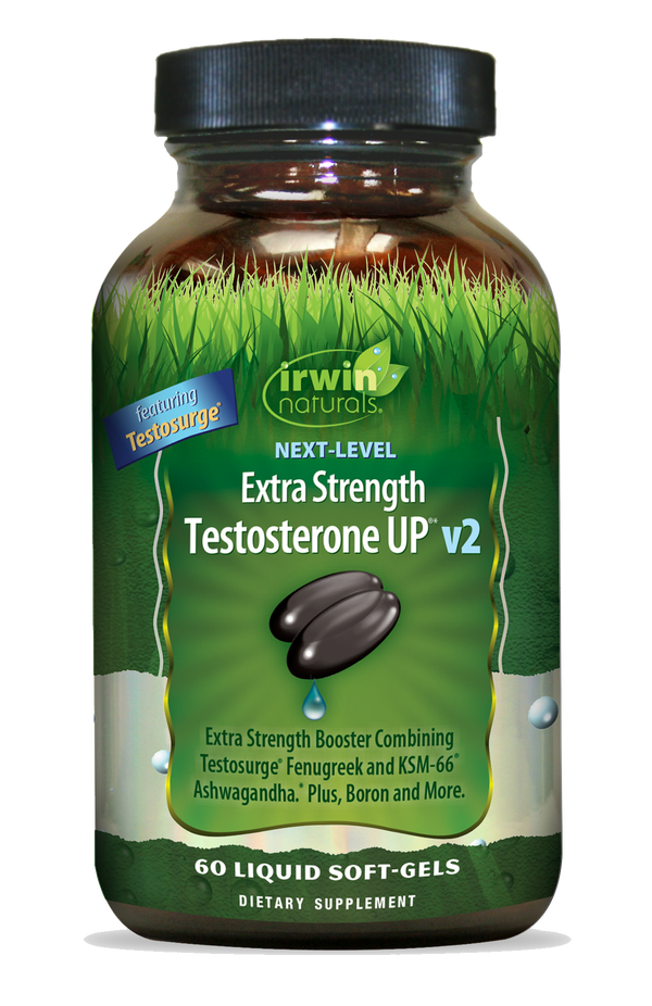 Next-Level Extra Strength Testosterone UP V2 Info – Irwin Naturals