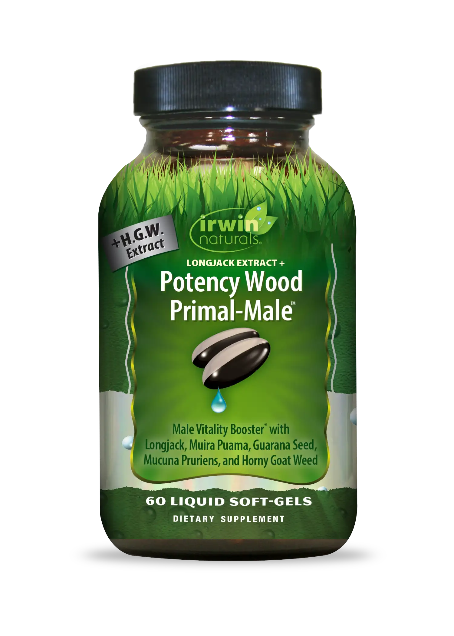 Longjack Extract + Potency Wood Primal-Male 60ct – Irwin Naturals