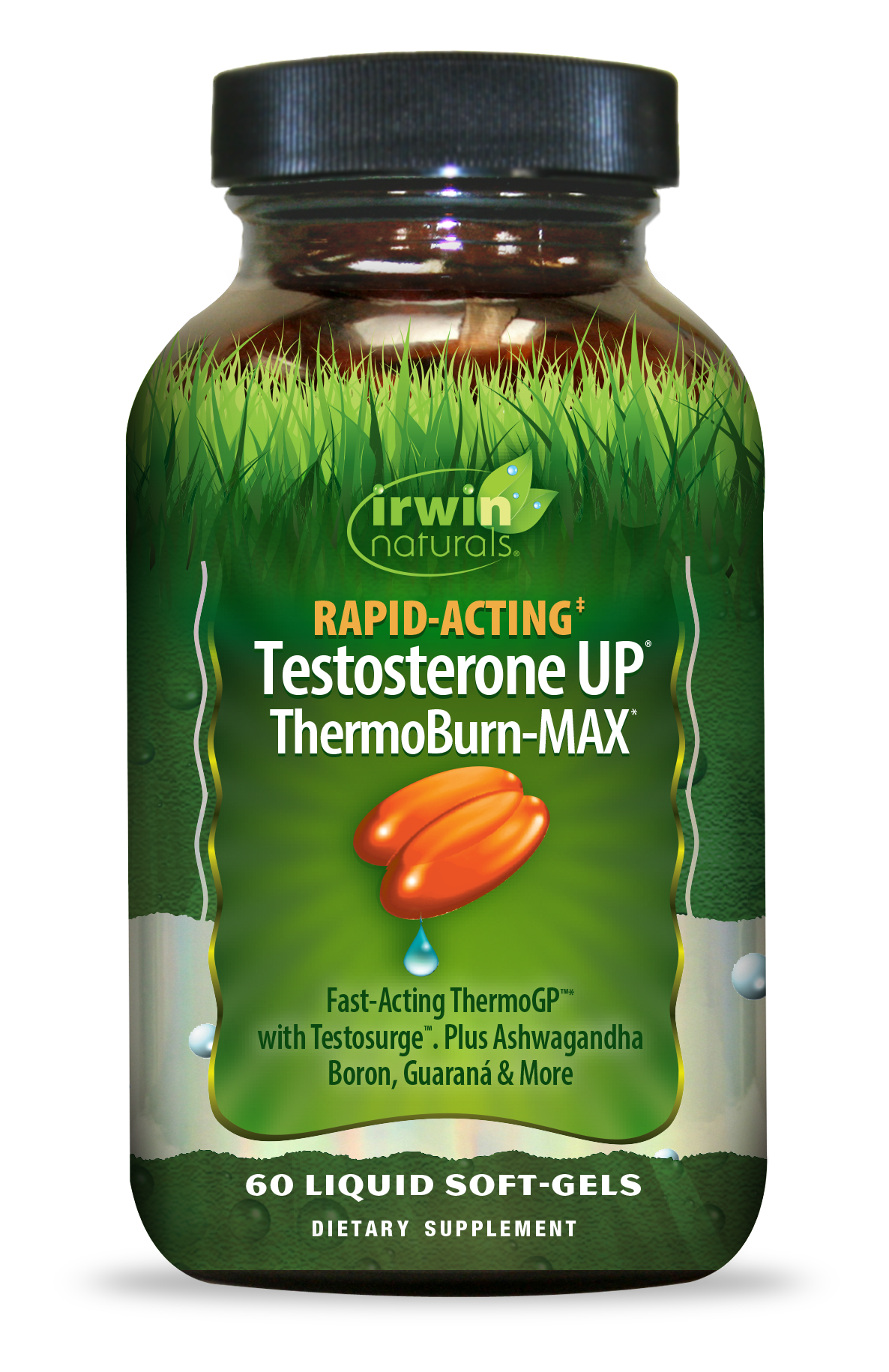 Testosterone UP Pro-Growth - Liquid Soft-Gel by Irwin Naturals