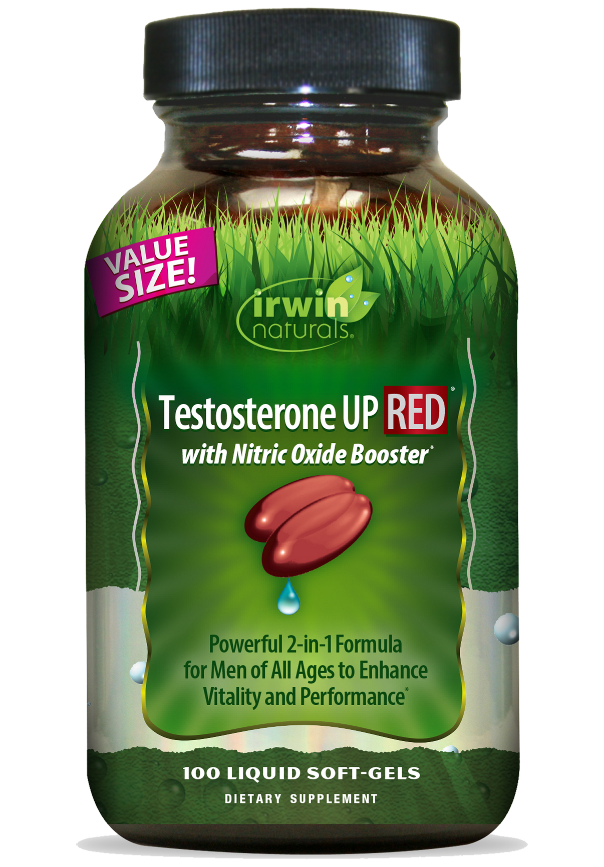 Testosterone UP RED™ - Enhance Male Vitality – Irwin Naturals