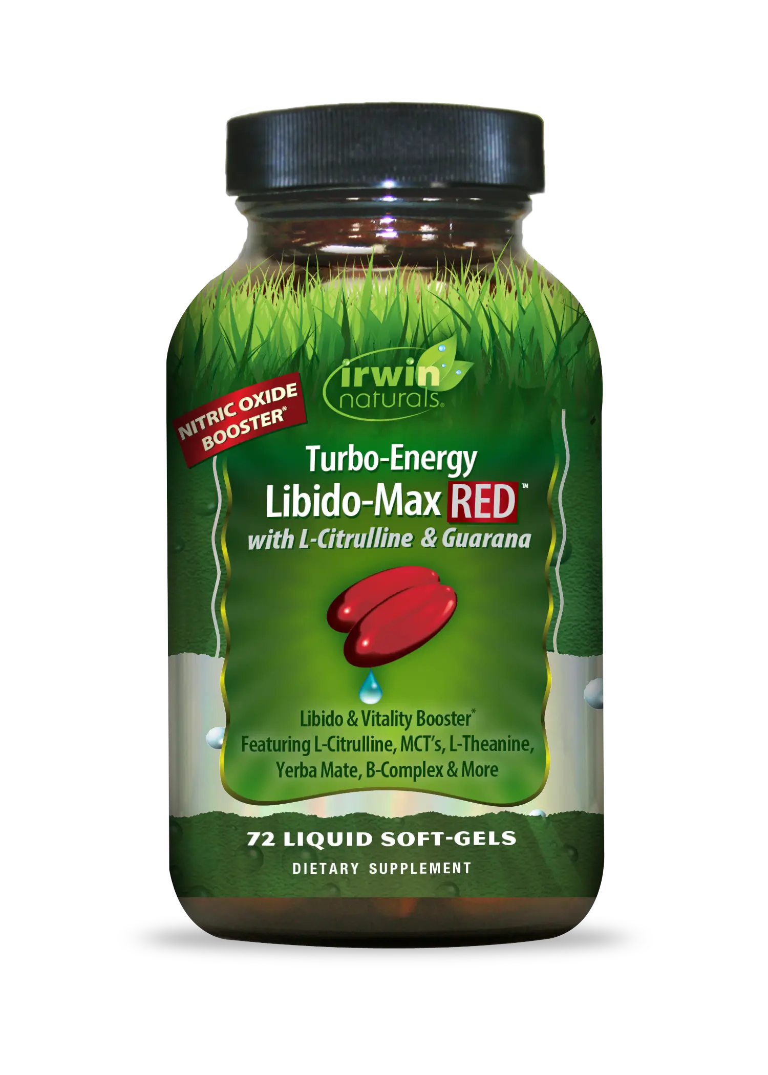 Turbo-Energy Libido-Max RED 72ct – Irwin Naturals