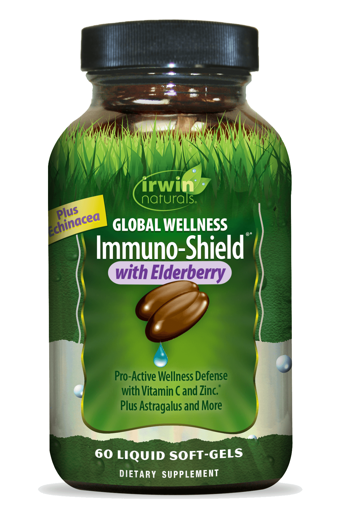 Global Wellness Immuno-Shield with Elderberry – Irwin Naturals