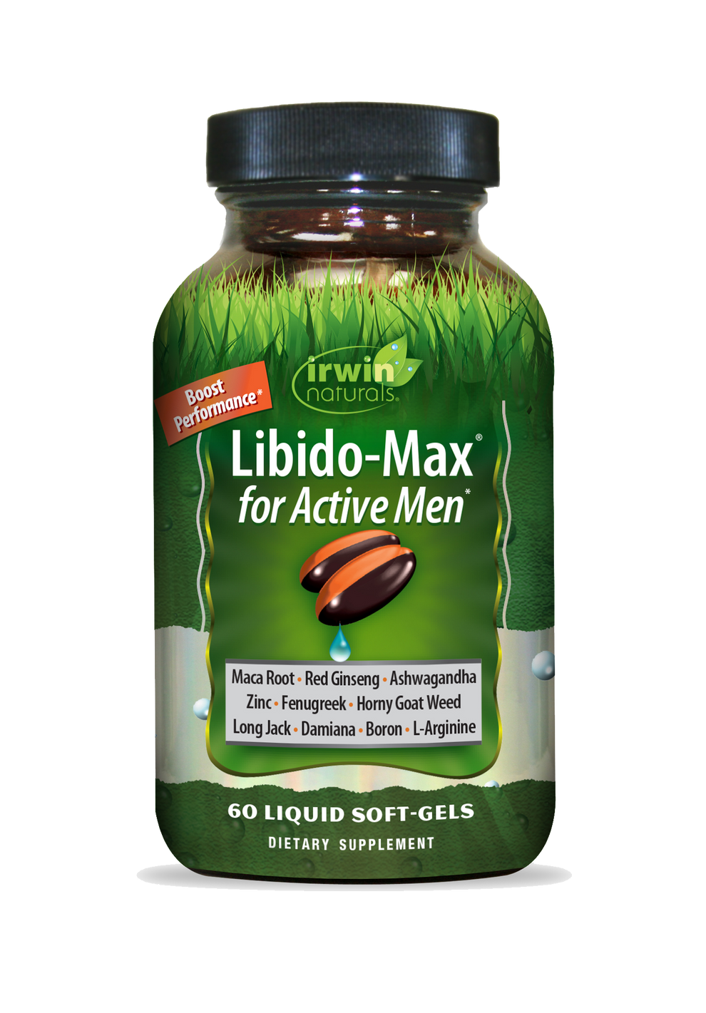 Level UP Active Male Boost Performance – Irwin Naturals