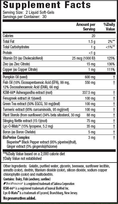 Dual-Action Testosterone UP Prostate Defense – Irwin Naturals